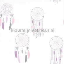 Meisjes Behang Prinsessen Behang Princessen Hartjes Paarden bloemen behang