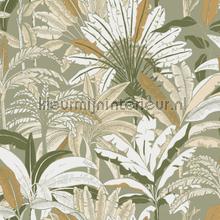 Bladeren Behang behang