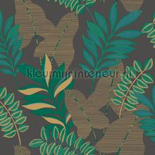 Bladeren Behang behang